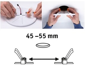 Paulmann 92387 - LED/4,5W IP44 Koupelnové podhledové svítidlo VARIFIT 230V