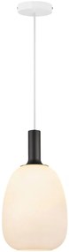 Závěsný lustr z opálového skla Alton pro žárovku E27 ø23cm - Nordlux