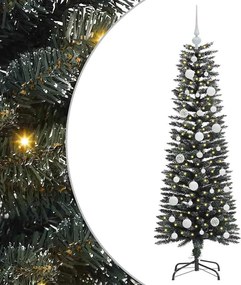 Umělý vánoční stromeček Zelená 120 cm PVC, plast a ocel 3395919