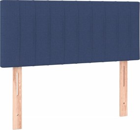 Box spring postel s matrací černá 120x190 cm textil 3269792