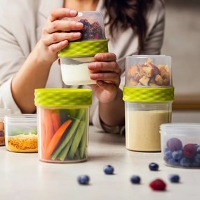 TESCOMA Dvoudílná dóza na potraviny 4FOOD, 350/350 ml