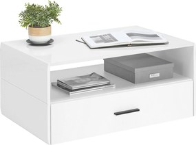 XXXLutz KONFERENČNÍ STOLEK, bílá, kompozitní dřevo, 93,2/42,7/60,2 cm Hom`in - Konferenční stolky - 001803069006
