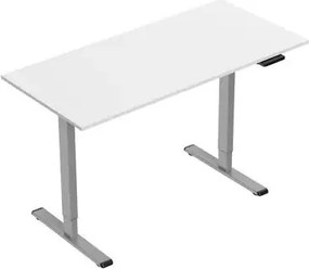 Powerton Rám stolu šedá / Elektricky nastavitelná výška / 72 až 120 cm