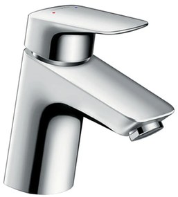 Hansgrohe Logis - Páková umyvadlová baterie 70 pro beztlakové ohřívače vody, s odtokovou soupravou Push-Open, chrom 71074000