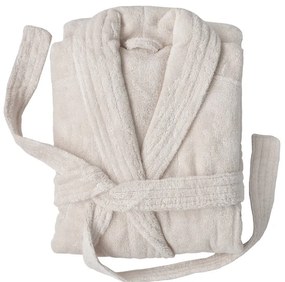 SCANquilt župan MODAL SOFT šedobéžová župan XL