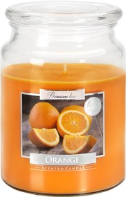 Bispol Vonná svíčka ve skle 500 g ‒ Orange