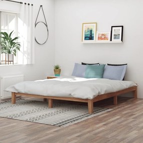326277 vidaXL Rám postele masivní teakové dřevo 180 x 200 cm