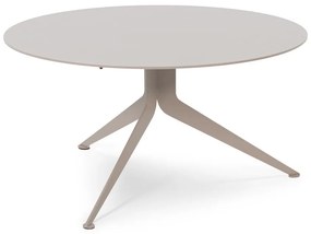 Taupe kovový kulatý konferenční stolek ø 76 cm Daley – Spinder Design