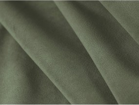 Zelená čalouněná dvoulůžková postel s úložným prostorem s roštem 140x200 cm Princess – Micadoni