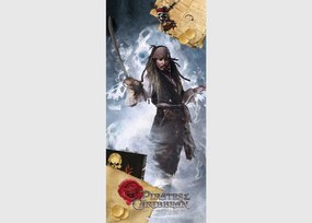 Dětská vliesová fototapeta na zed' Piráti z Karibiku, Disney | 90 x 202 cm | DFTDNV 5418