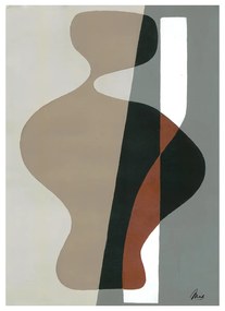 Paper Collective designové moderní obrazy La Femme 03 (50 x 70 cm)