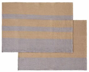 BLOMUS Utěrka 50x70 cm sada 2ks Indian Tan/Tradewinds GANO