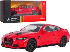 Model vozu BMW M4 CS 1:43 RASTAR červené