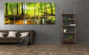 Malvis ® Obraz lesní zátiší Velikost: 100x45 cm