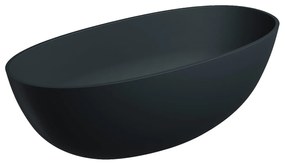 Aplomo Shell M+ 160 volně stojící vana z kompozitu, černý mat
