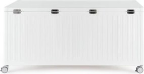 BIZZOTTO Zahradní úložný box OCEAN bílý 165x72 cm 0663577
