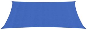 vidaXL Stínící plachta 160 g/m² modrá 2 x 3,5 m HDPE