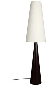 OnaDnes -20% Tmavě hnědá kovová stojací lampa DUTCHBONE MIKI 166 cm
