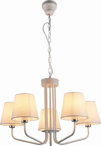 Závěsná lustrová lampa Candellux York 5xE14