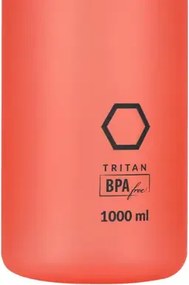 NILS Camp NCD61 Tritanová láhev na pití 1000 ml červená