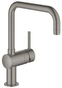 Grohe Minta Dřezová baterie, otočná výpust, kartáčovaný Hard Graphite 32488AL0