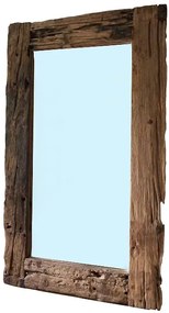 Stará Krása – Ruční výroba Velké dřevěné stojací zrcadlo 200 x 100 x 5 cm