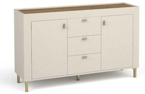 Komoda se zásuvkami a skříňkami cashmere MOSSA MO6