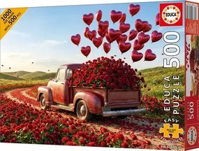 EDUCA Puzzle Valentýnský Pick-up / 500 dílků