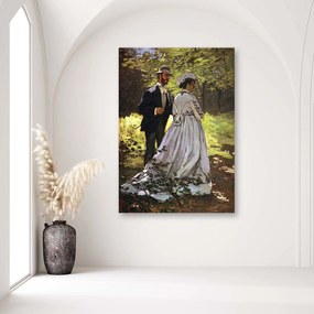 Gario Obraz na plátně Bazille a Camille - Claude Monet, reprodukce Rozměry: 40 x 60 cm