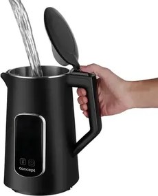 RK3385 černá / Rychlovarná konvice / regulace teploty / 1,7 l / LED di