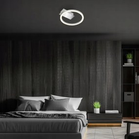 Briloner 3778-014 - LED Stropní svítidlo FRAME LED/5W/230V pr. 20 cm matný chrom