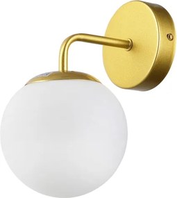 Brilagi - Nástěnná lampa MALIVA 1xE14/15W/230V zlatá/bílá