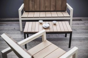 Zahradní nábytek Egoé Konferenční stolek Laurede Dřevo: tropické dřevo IPE bez povrchové úpravy