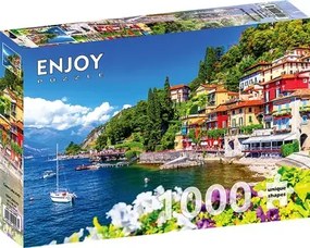 ENJOY Puzzle Jezero Como, Itálie / 1000 dílků / od 14 let