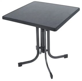 ROJAPLAST Zahradní stůl - PIZARRA 2, 70x70 cm, kovový/sevelit