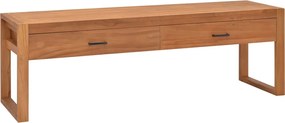 vidaXL TV stolek 120 x 40 x 45 cm masivní teakové dřevo [337921]