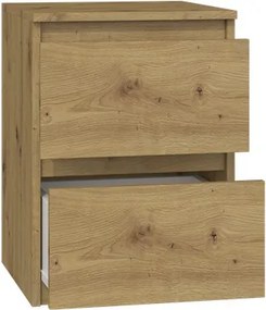 FALCO Noční stolek Malvína M2 dub artisan