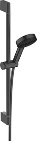 Hansgrohe Pulsify Select S, sprchová sada 105 3jet Relaxation se sprchovou tyčí 65 cm, matná černá, HAN-24160670
