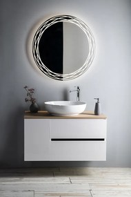 Sapho, OFELIE keramické umyvadlo 52x13x40 cm, na desku, AR433