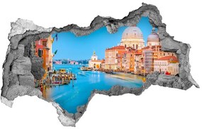 Wallmuralia Fototapeta díra na zeď Benátky Itálie 95x73 cm