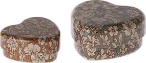 Krabička na zoubky Blue Ocher Blossom - Set 2 ks Maileg