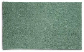 KELA Koupelnová předložka Maja 100% polyester jade zelená 80,0x50,0x1,5cm KL-23551