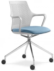 LD seating Konferenční židle Tara 105,F95 GALERIE - Čalounění LD seating LÁTKY 4 / CRISP, CAPTURE, SYNERGY 2021 Barva plastu LD plast - černá