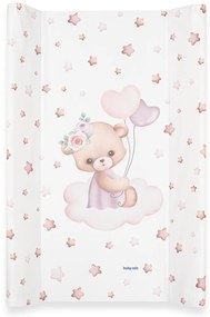 Přebalovací nástavec Baby Mix Medvídek 47x70cm růžová