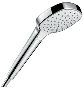 Hansgrohe Croma Select E - Ruční sprcha 1jet EcoSmart 7 l / min, bílá / chrom 26816400