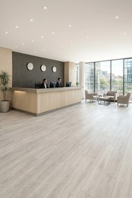 Beaulieu International Group, PVC podlaha - lino Master X 2962, na míru, šíře 2m, šedá, bez podkladu, chodba / předsíň