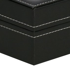 Krabička na hodinky SPRINGOS LEGEND 4 černá/krémová