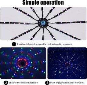 Vnitřní LED pásek Smart Firework - 50 cm
