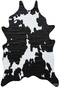 Koberce Breno Kusový koberec RODEO 202/cow, Černá, Bílá, Vícebarevné, 150 x 200 cm