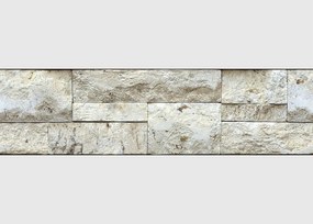 Samolepící bordura na zeď Béžové Cihly | 5 m x 13.8 cm | DWB8471